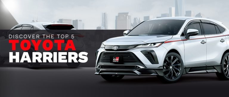 Top 5 Toyota Harrier Models for sale at Khushi Motors